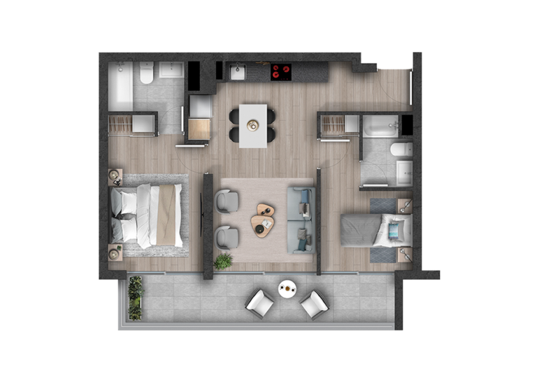 Departamentos – Edificio Zenit